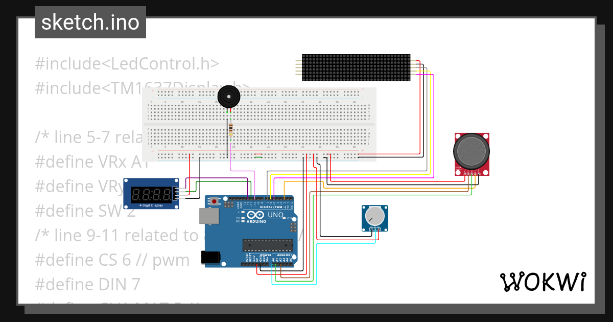 Shri_snakeGame - Wokwi ESP32, STM32, Arduino Simulator