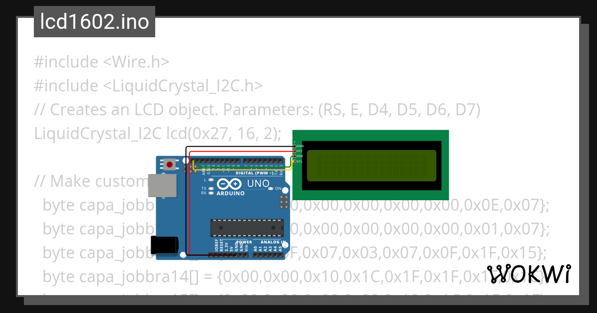 shark_lcd - Wokwi ESP32, STM32, Arduino Simulator
