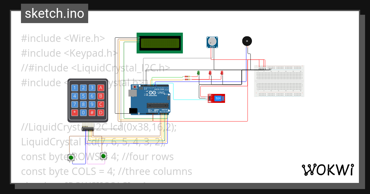 Project Airsoft Bomb - SAS Airsoft Copy (2) - Wokwi ESP32, STM32, Arduino Simulator