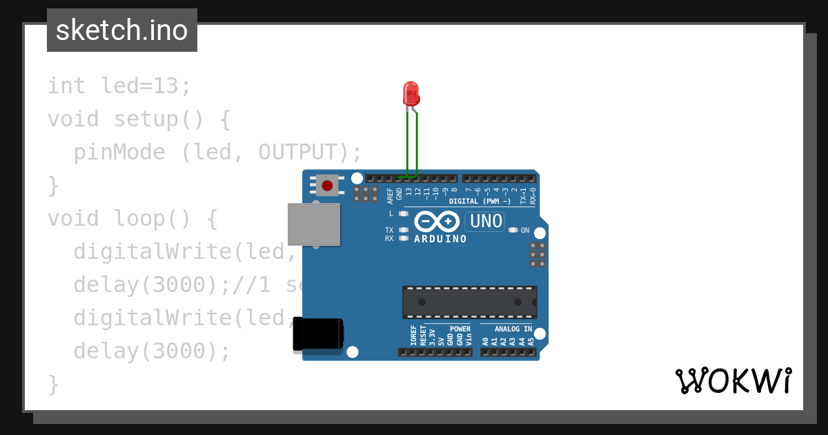 Experiment 1 Wokwi Esp32 Stm32 Arduino Simulator