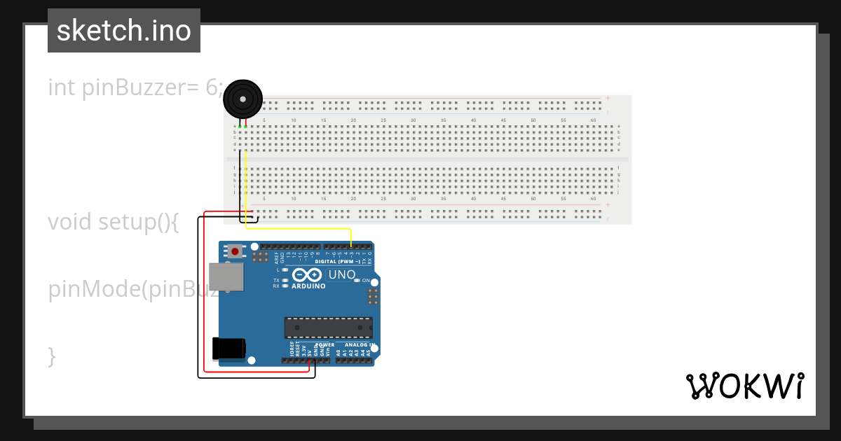 Buzzer Wokwi Esp32 Stm32 Arduino Simulator 2409