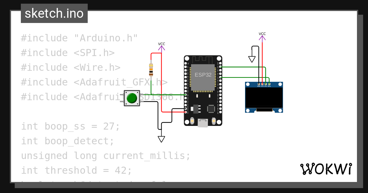 Cat Face Wokwi Esp32 Stm32 Arduino Simulator 5059