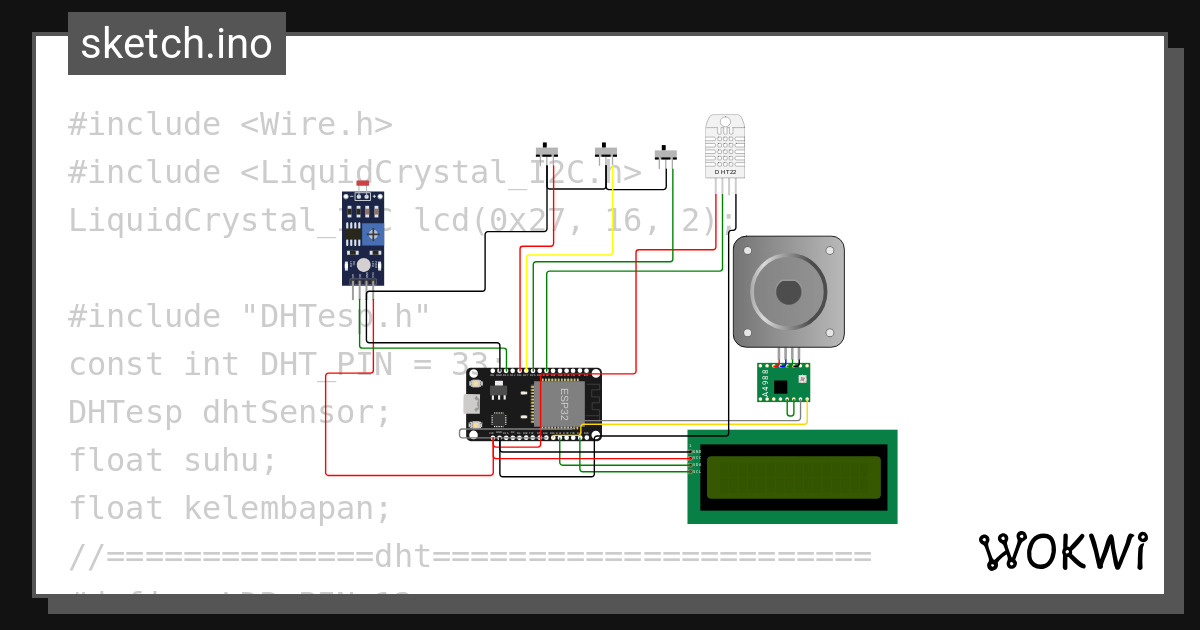 Jemuran Otomatis Rayana Tes 1copy Wokwi Esp32 Stm32 Arduino Simulator 2996