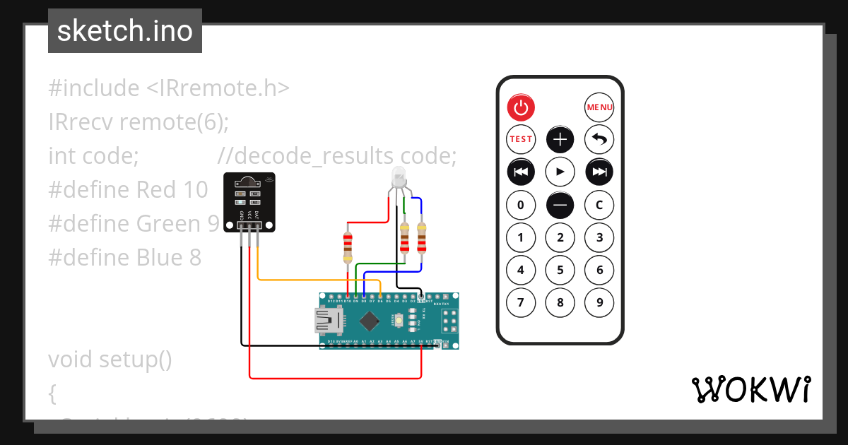 Qu2 P104 Wokwi Esp32 Stm32 Arduino Simulator 