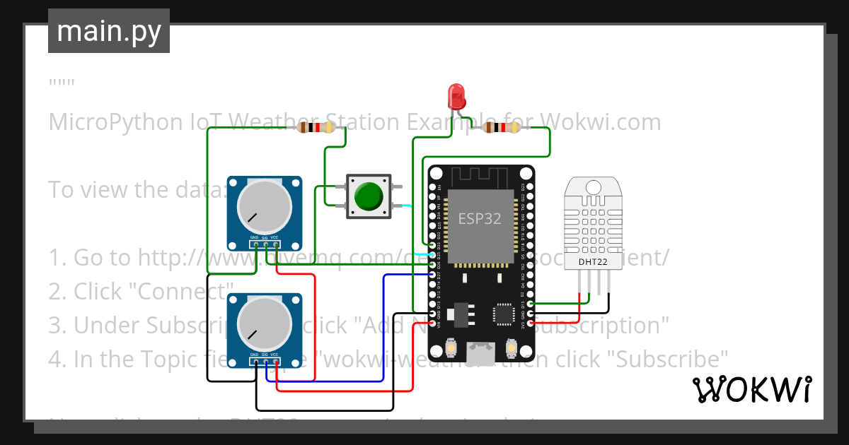 project - Wokwi ESP32, STM32, Arduino Simulator