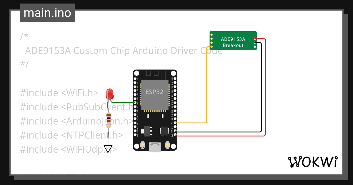 ADE9153 with ESP32 - Assignment 2 Copy - Wokwi ESP32, STM32, Arduino Simulator