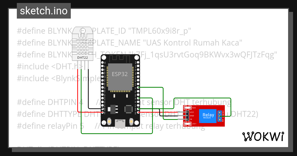 UAS NODE SENSOR 1 ZAEN - Wokwi ESP32, STM32, Arduino Simulator