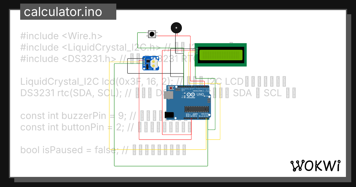 calculator.ino Copy (2) - Wokwi ESP32, STM32, Arduino Simulator