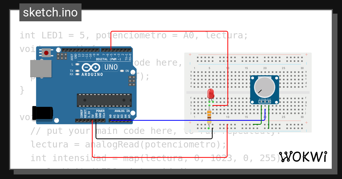 Pwm Con Potenciómetro Wokwi Esp32 Stm32 Arduino Simulator 9048
