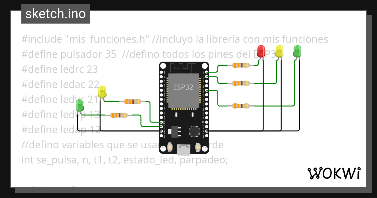 semaforo_7.2 - Wokwi ESP32, STM32, Arduino Simulator