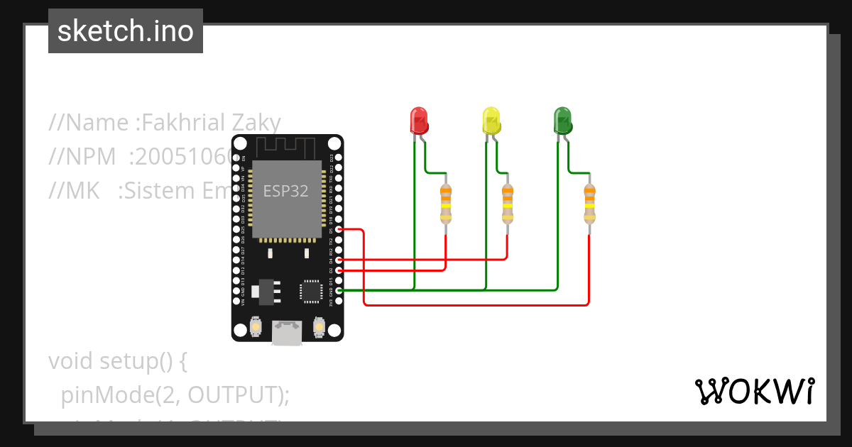 Fakhrial Zaky Wokwi Esp32 Stm32 Arduino Simulator 9673