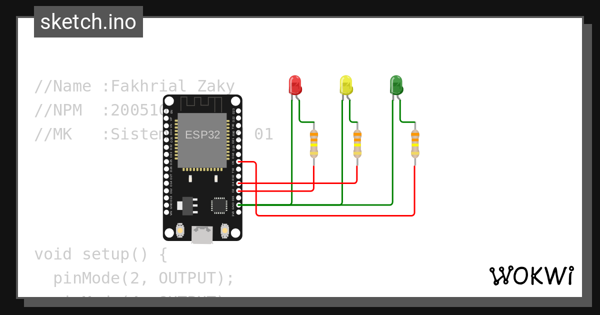 Fakhrial Zaky Copy Wokwi Esp32 Stm32 Arduino Simulator