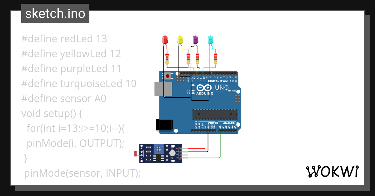 ex4 - Wokwi ESP32, STM32, Arduino Simulator