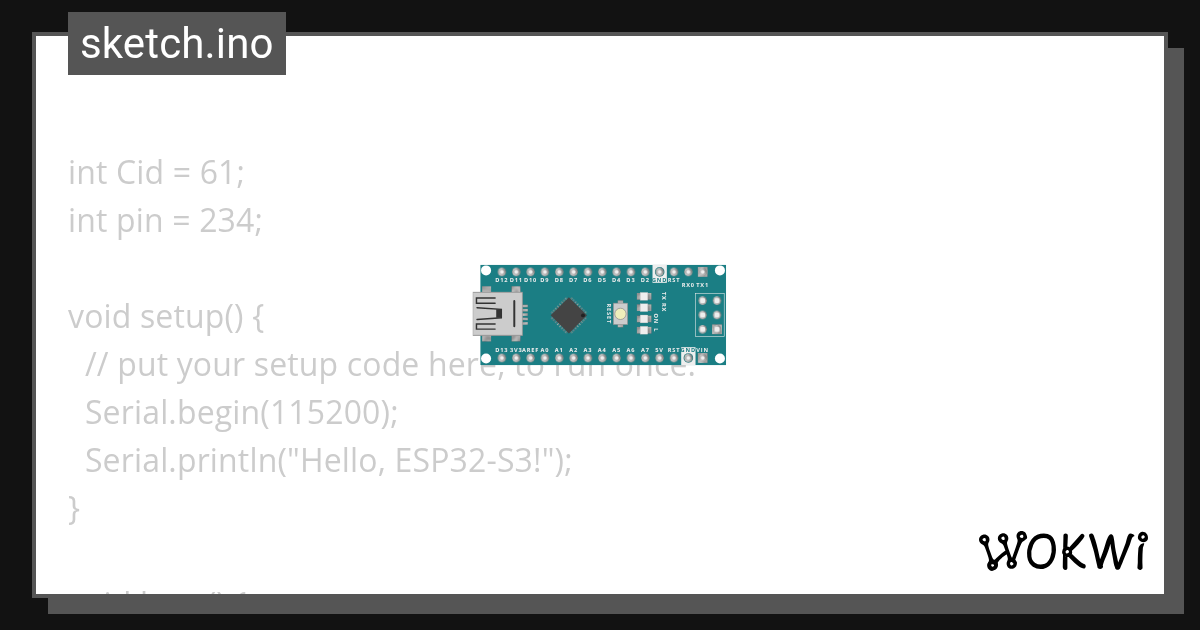 Wokwi - Online ESP32, STM32, Arduino Simulator