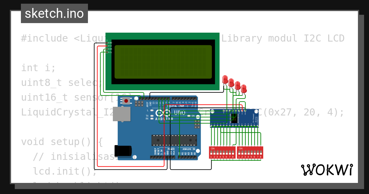Sens Wokwi Esp32 Stm32 Arduino Simulator