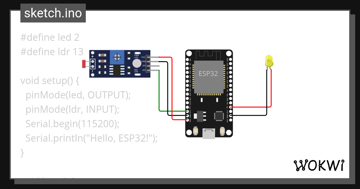 Modul 2 - Wokwi ESP32, STM32, Arduino Simulator