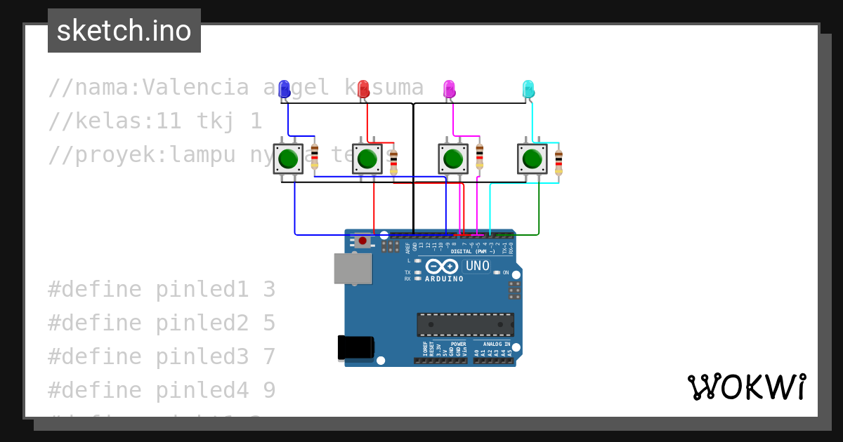 Pus4 Nyala Wokwi Esp32 Stm32 Arduino Simulator