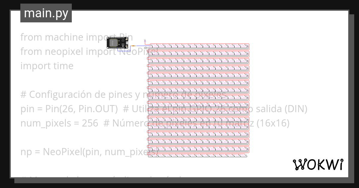 leds_prueba - Wokwi ESP32, STM32, Arduino Simulator