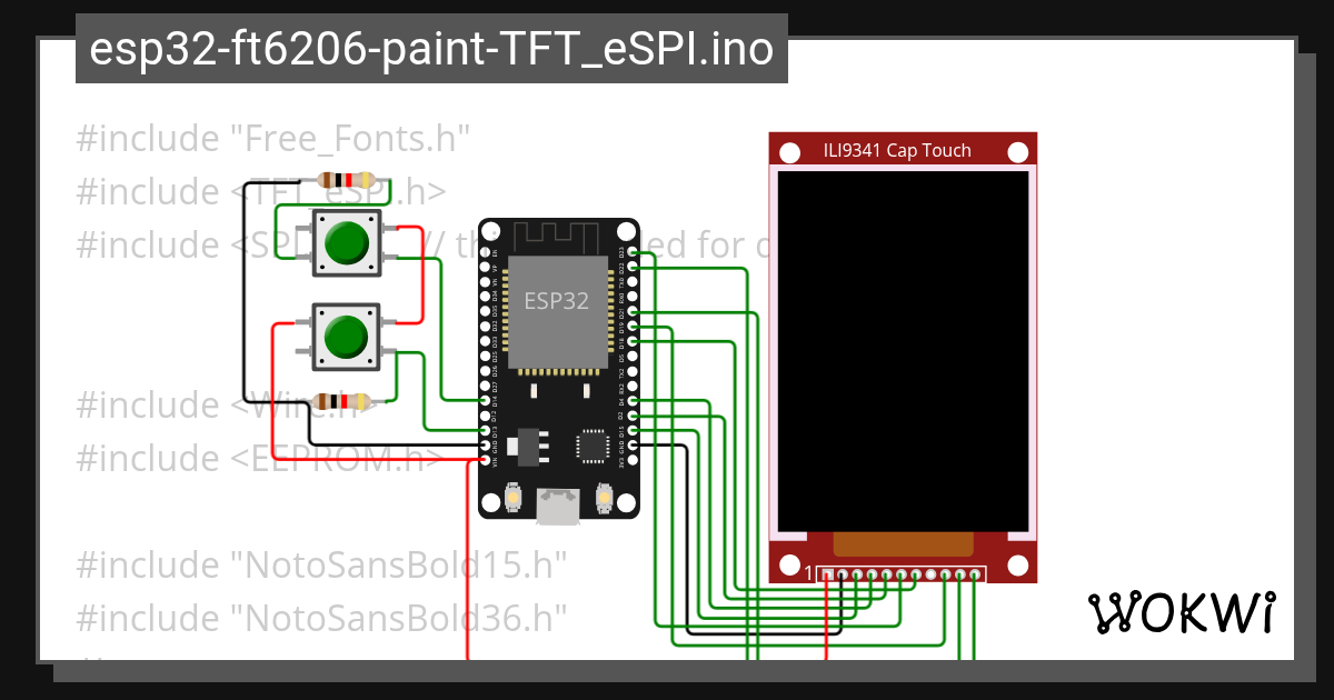 hanya tampilan - Wokwi ESP32, STM32, Arduino Simulator