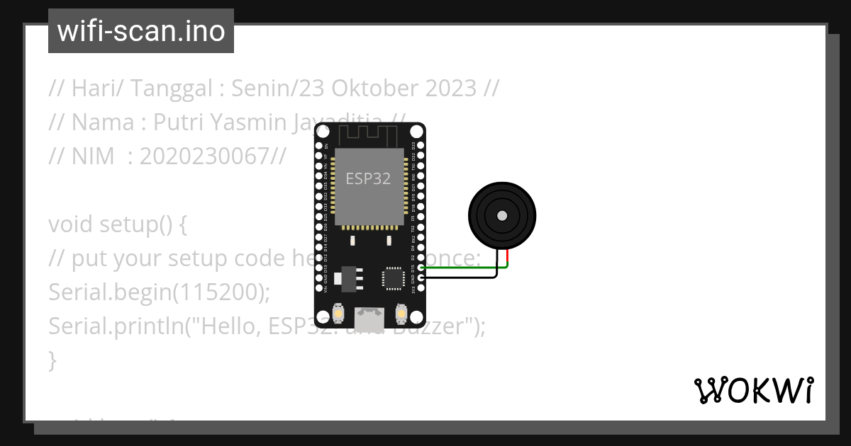 Praktikum6.4 - Wokwi ESP32, STM32, Arduino Simulator