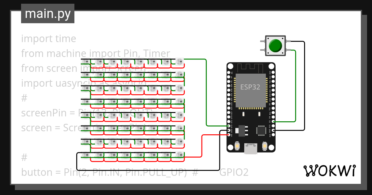 VEX Timer - Wokwi ESP32, STM32, Arduino Simulator