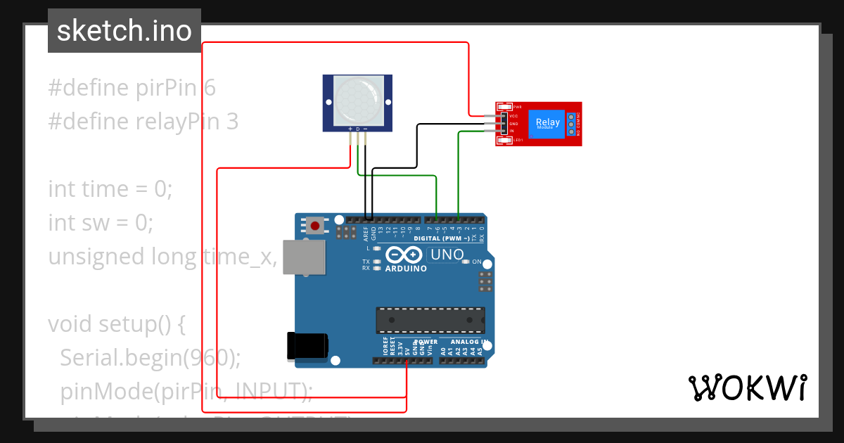 Pir 1 Copy Wokwi Esp32 Stm32 Arduino Simulator 