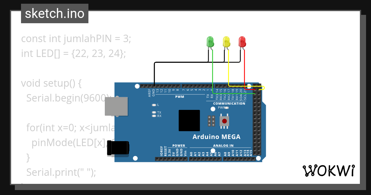 22.11.5168_serial_LED - Wokwi ESP32, STM32, Arduino Simulator