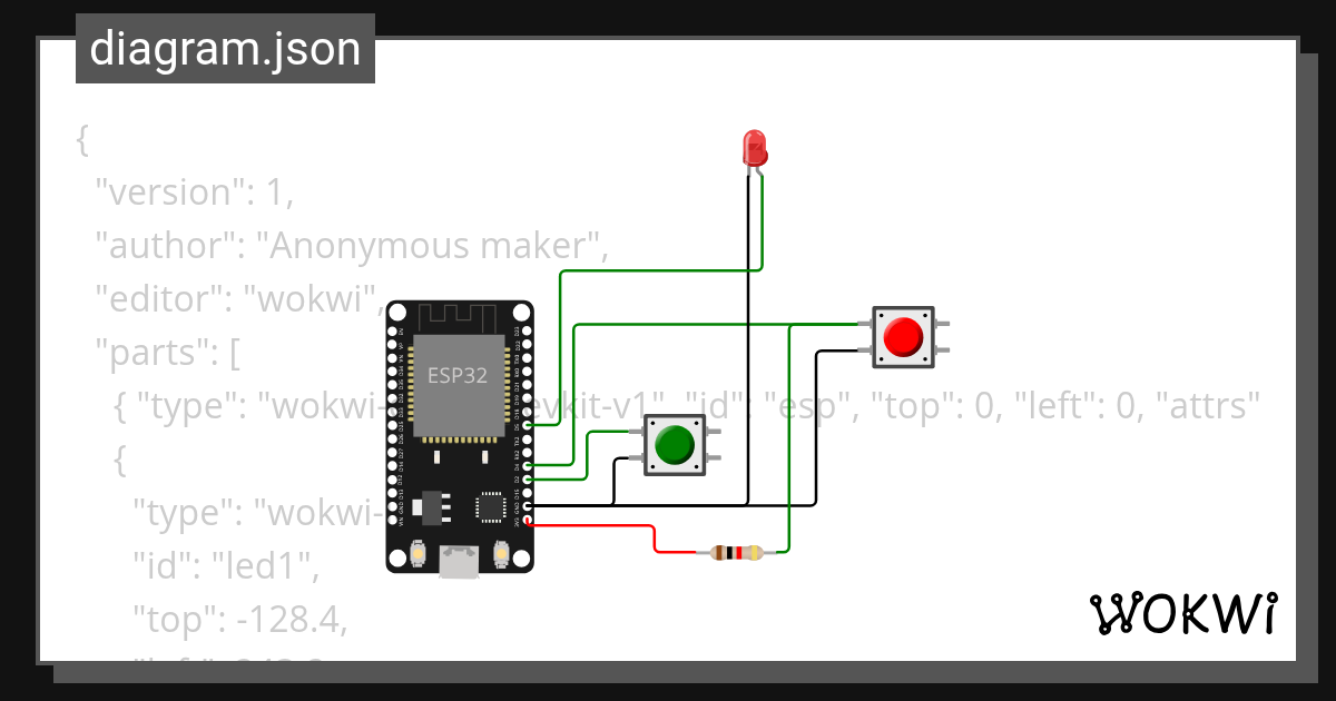 物联网作业 Wokwi Esp32 Stm32 Arduino Simulator 4111