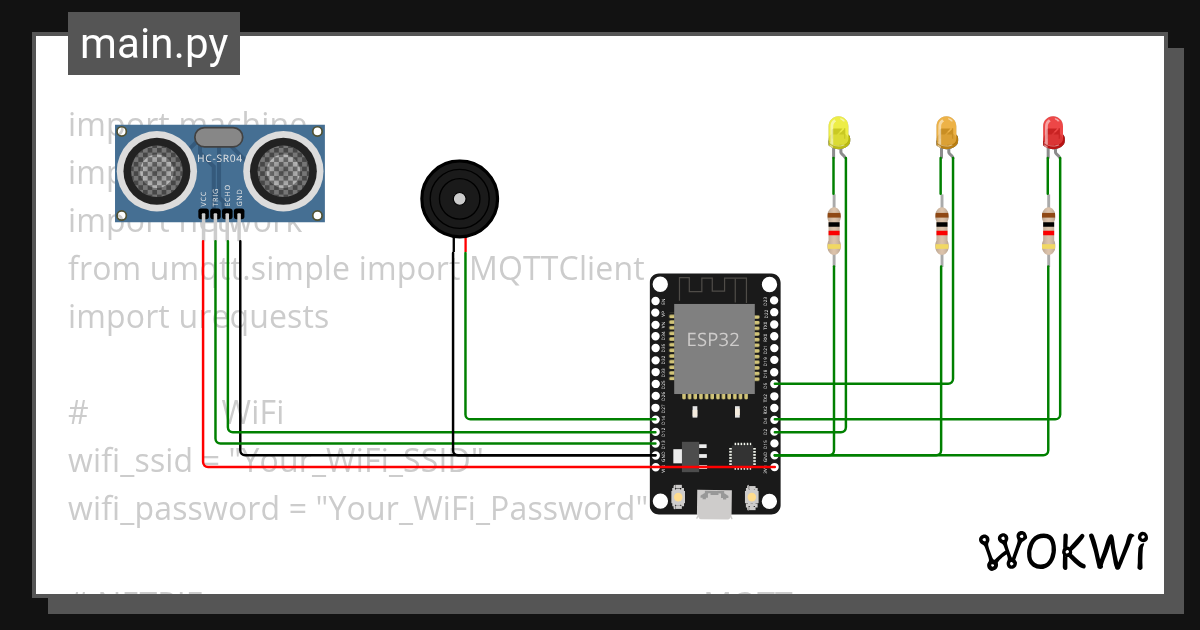Wokwi - Online ESP32, STM32, Arduino Simulator