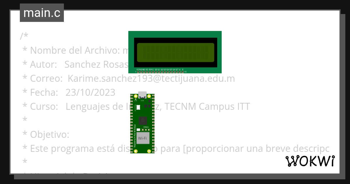 Simulador PicoW - Wokwi ESP32, STM32, Arduino Simulator