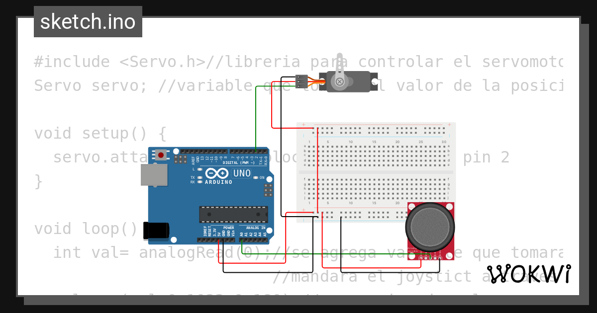 Joistick Wokwi Esp32 Stm32 Arduino Simulator