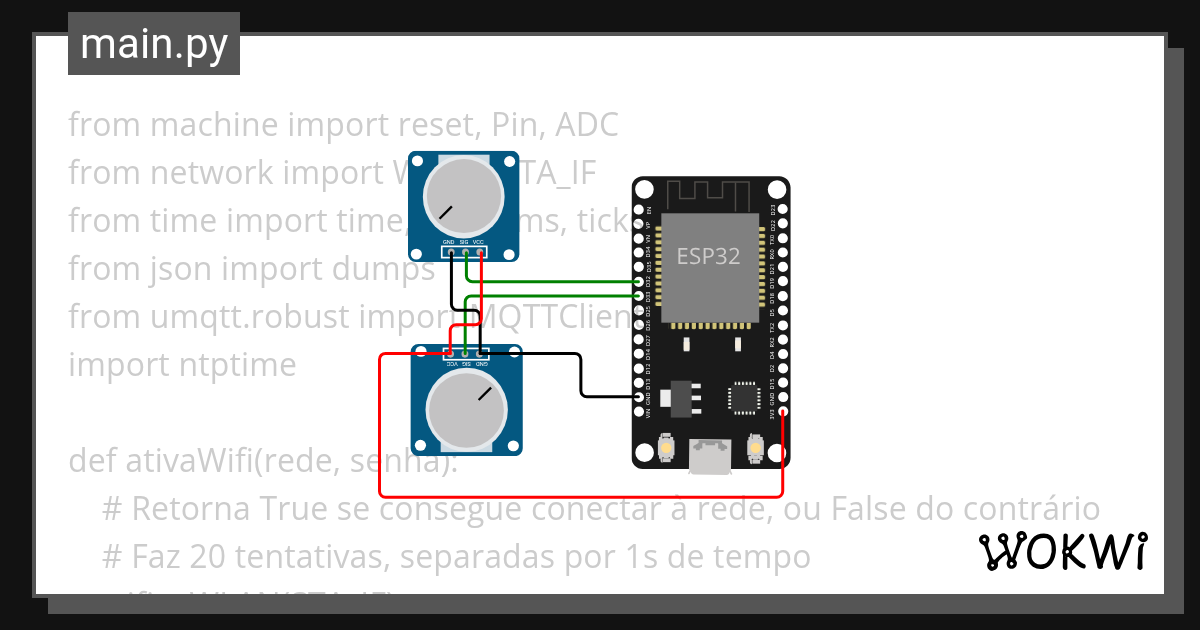 Wokwi - Online ESP32, STM32, Arduino Simulator