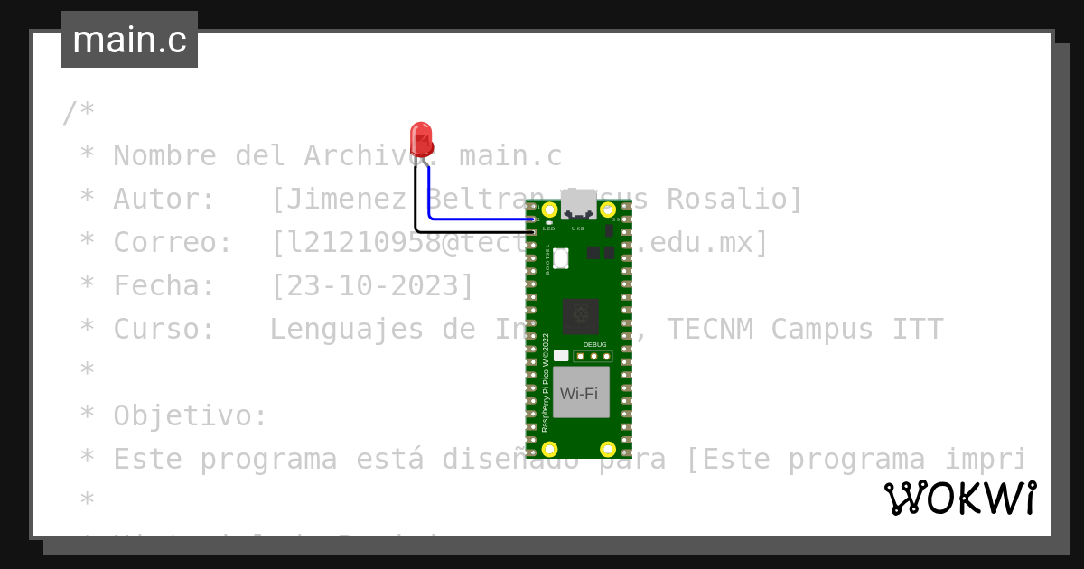 Hola Mundo Wokwi Esp32 Stm32 Arduino Simulator 7287