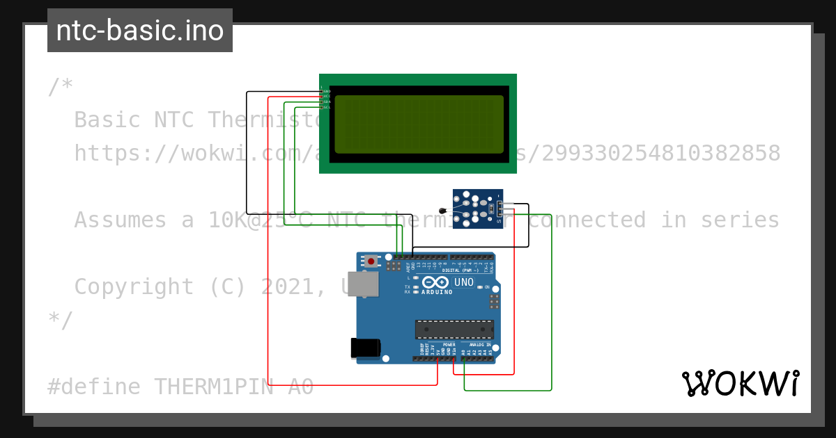 135 Termistor Lcd Opbouw Wokwi Esp32 Stm32 Arduino Simulator