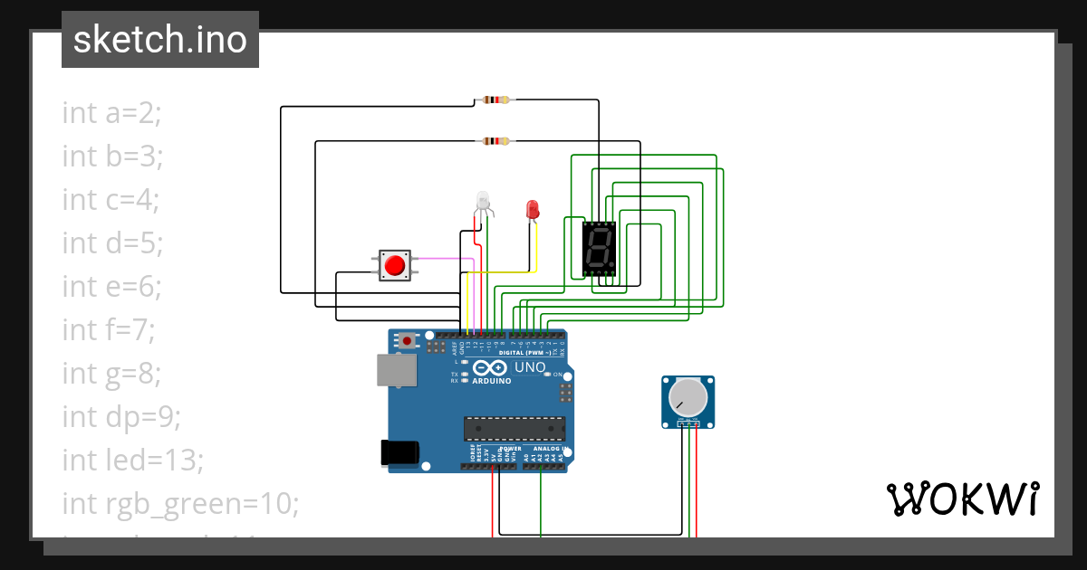 task1 - Wokwi ESP32, STM32, Arduino Simulator