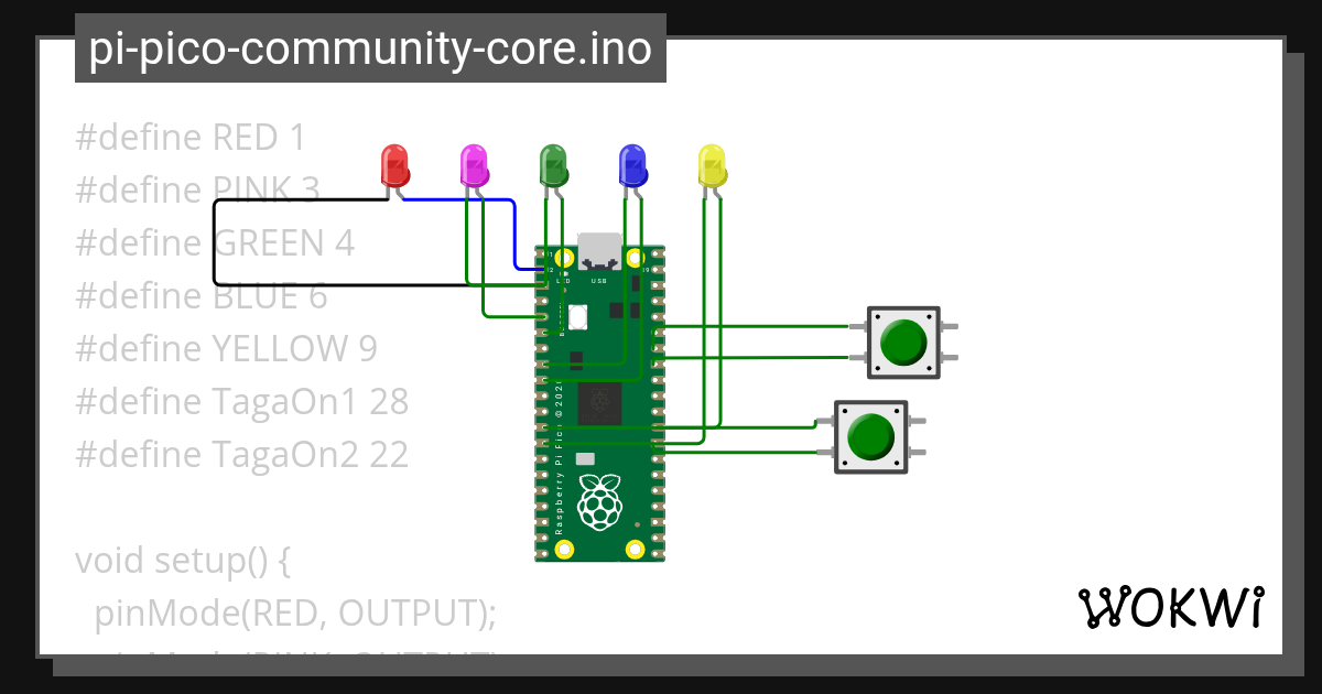 Pi Pico Community O Copy 7 Wokwi Esp32 Stm32 Arduino Simulator 
