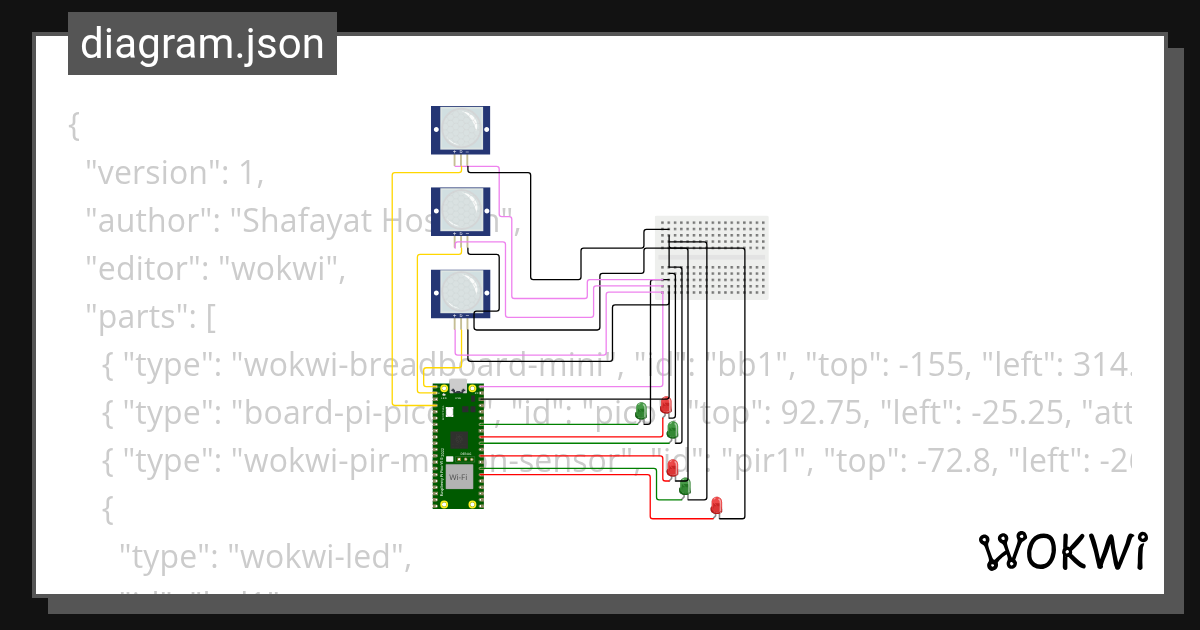 PICO - Wokwi ESP32, STM32, Arduino Simulator