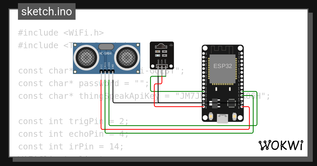 Traffic Management Wokwi Esp32 Stm32 Arduino Simulator 4525