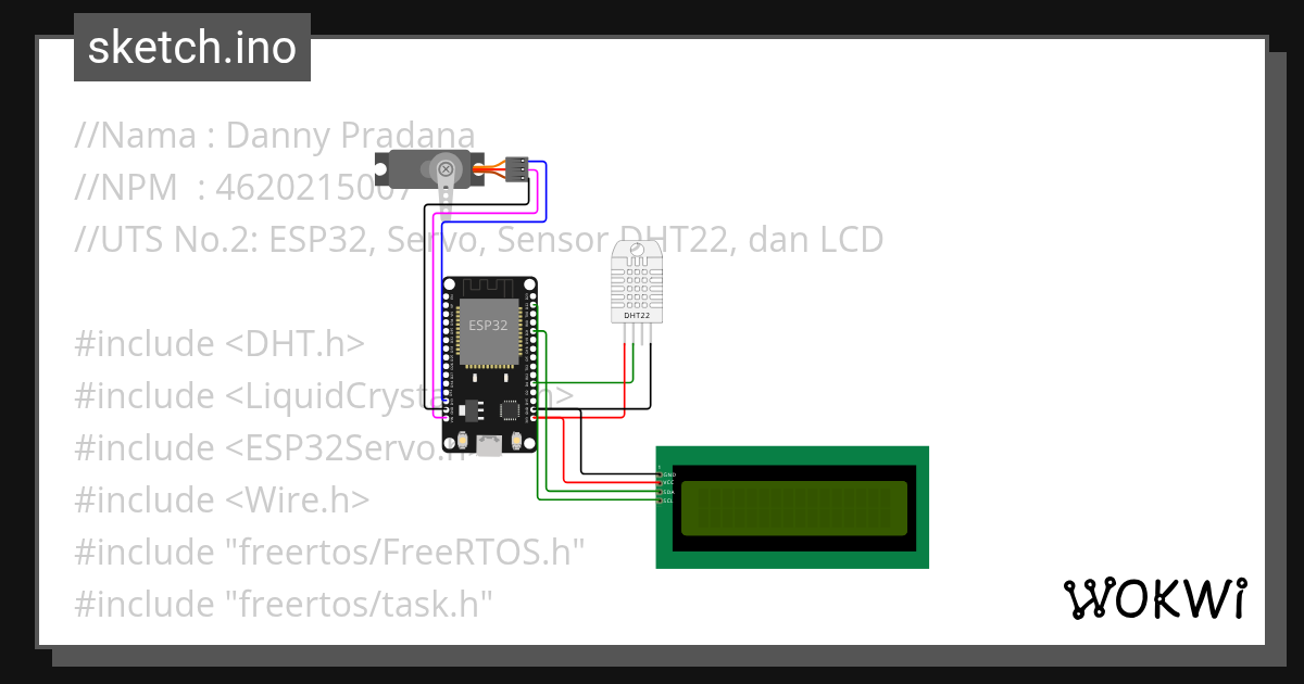 UTS No.2_Danny Pradana_4620215007 Copy - Wokwi ESP32, STM32, Arduino Simulator