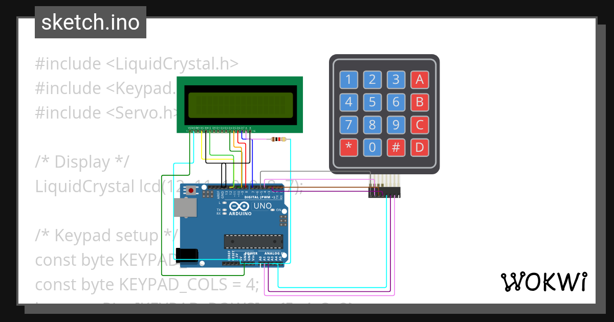 Calculator Minuki Godigama Wokwi Esp32 Stm32 Arduino Simulator 