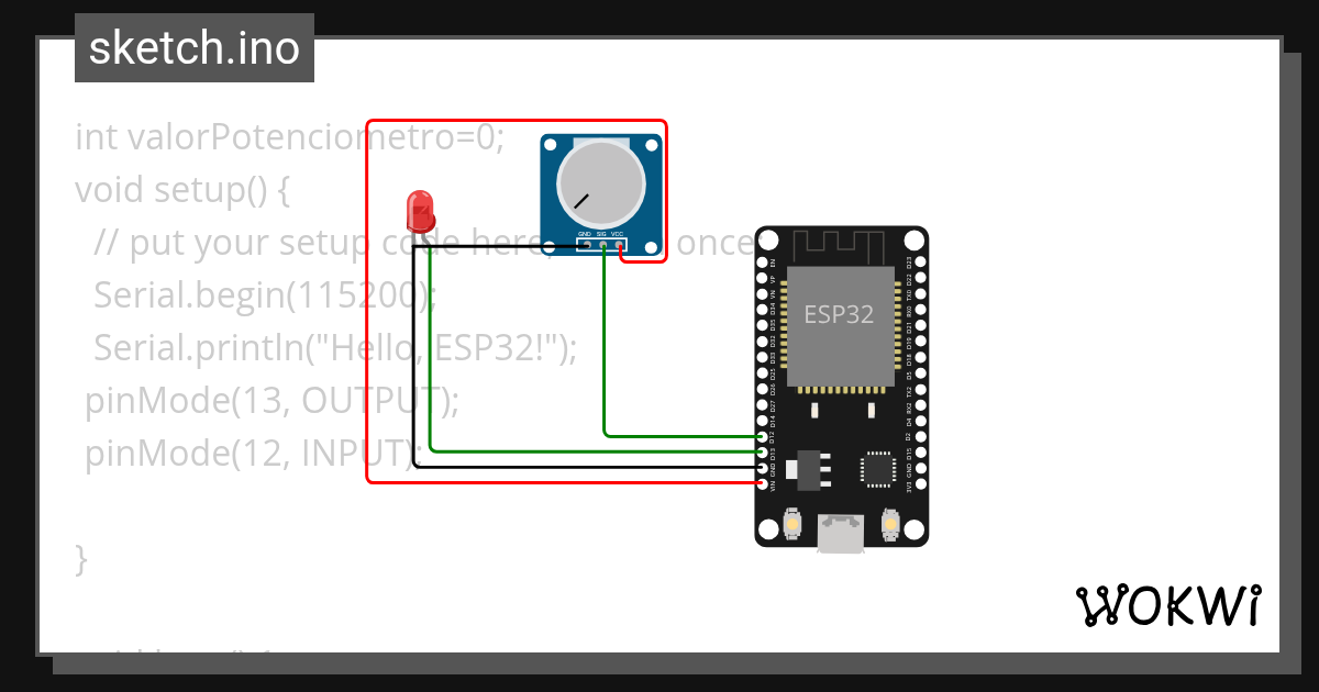 PUNTO 2 - Wokwi ESP32, STM32, Arduino Simulator