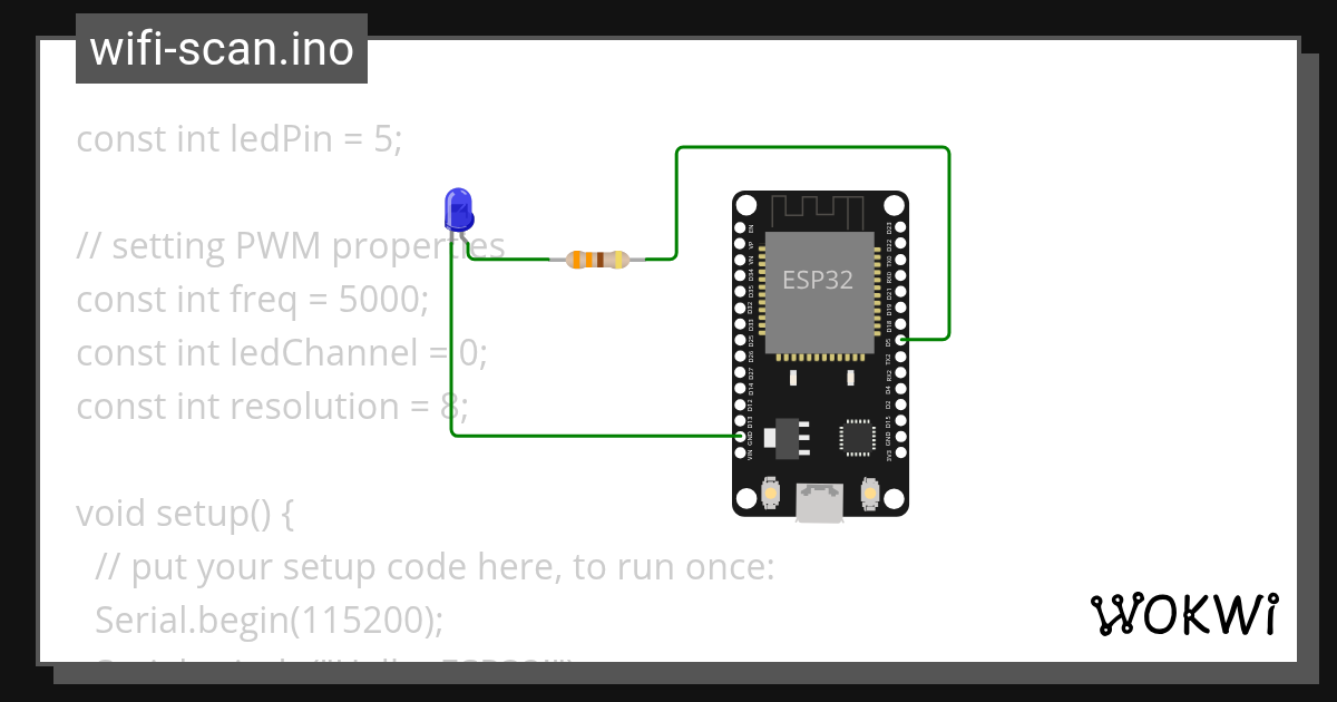 PENGENALAN DAN DASAR PEMROGRAMANMCU ESP32 (ANALOG OUTPUT) RIZKI UTAMI - Wokwi ESP32, STM32 ...