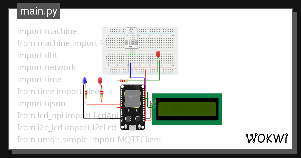 esp32 on pyton with wifi Copy (3) - Wokwi ESP32, STM32, Arduino Simulator