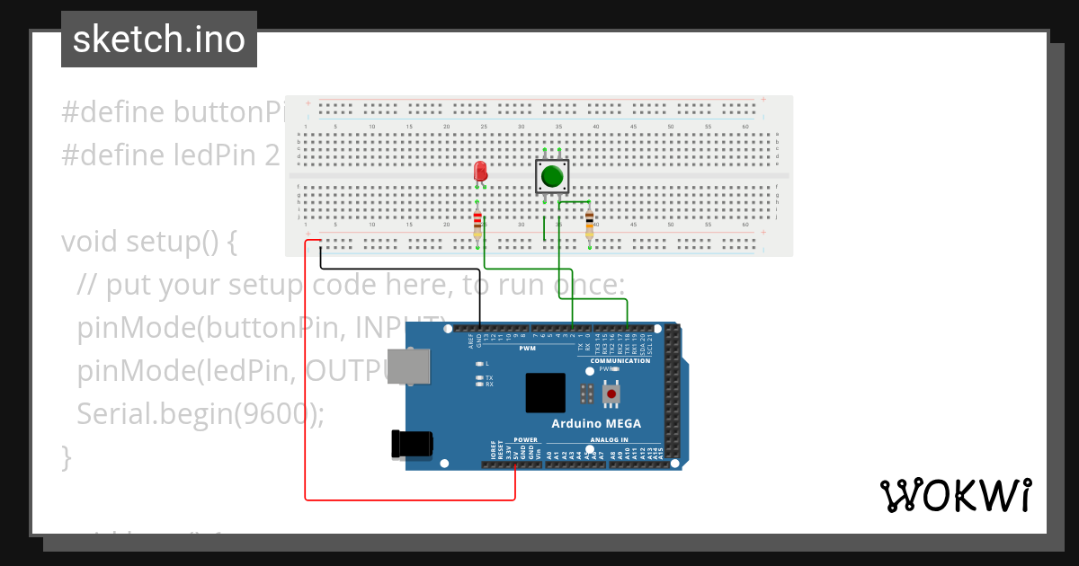 Lab1 del2 - Wokwi ESP32, STM32, Arduino Simulator