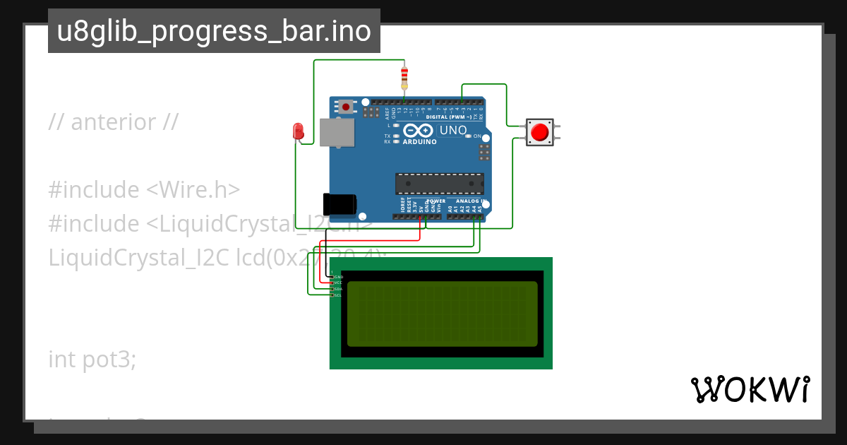 Potenciometro - Wokwi ESP32, STM32, Arduino Simulator