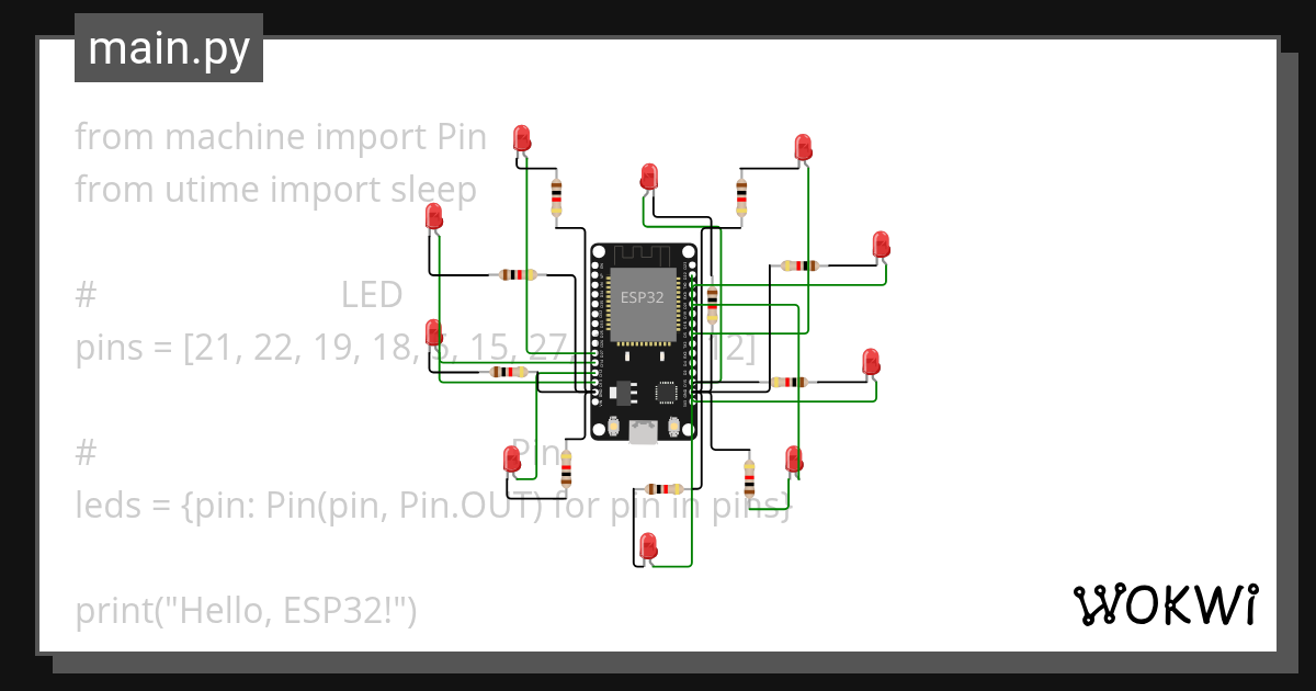 Micropython Blink Esp32 Copy Wokwi Esp32 Stm32 Arduino Simulator 2678