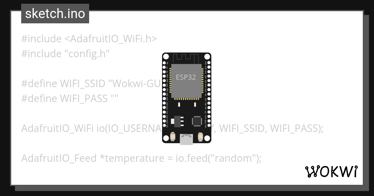 Temperature 2 - Wokwi ESP32, STM32, Arduino Simulator