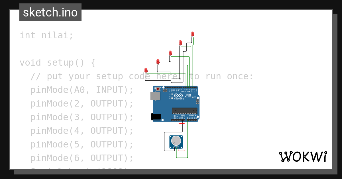 Potensio Wokwi Esp32 Stm32 Arduino Simulator 4268