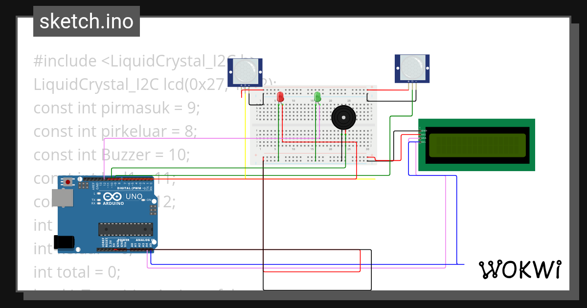 alarm penyebrangan - Wokwi ESP32, STM32, Arduino Simulator