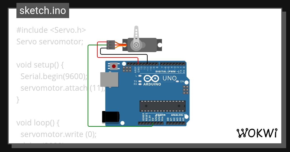 servo2 - Wokwi ESP32, STM32, Arduino Simulator servo2 - Wokwi ESP32, STM32, Arduino Simulator